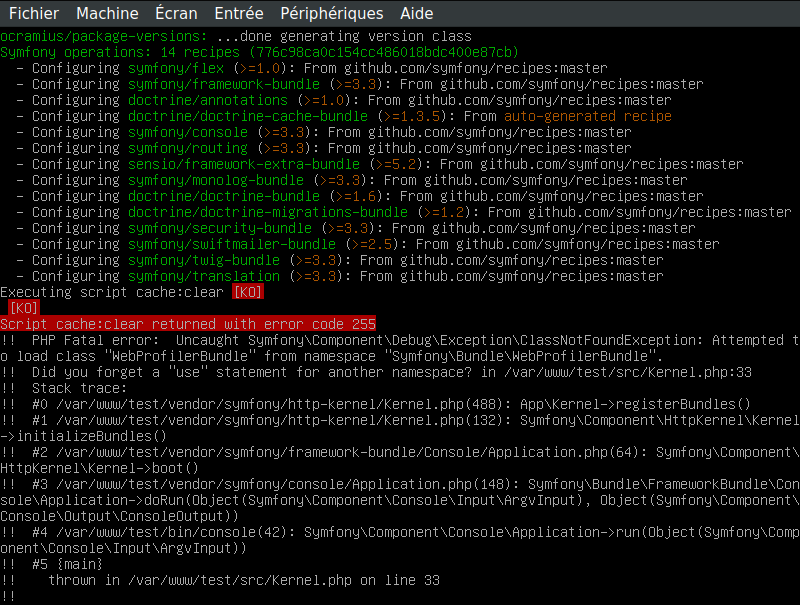 Résolu Erreur De Symfony Monologextentions Par Antoc Page 1 Openclassrooms 